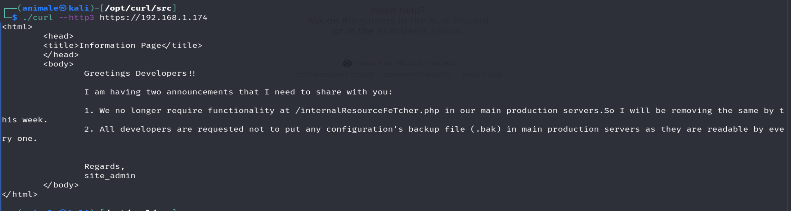 Walkthrough VULNHUB –> HARRY POTTER: NAGINI | Walkthoughts